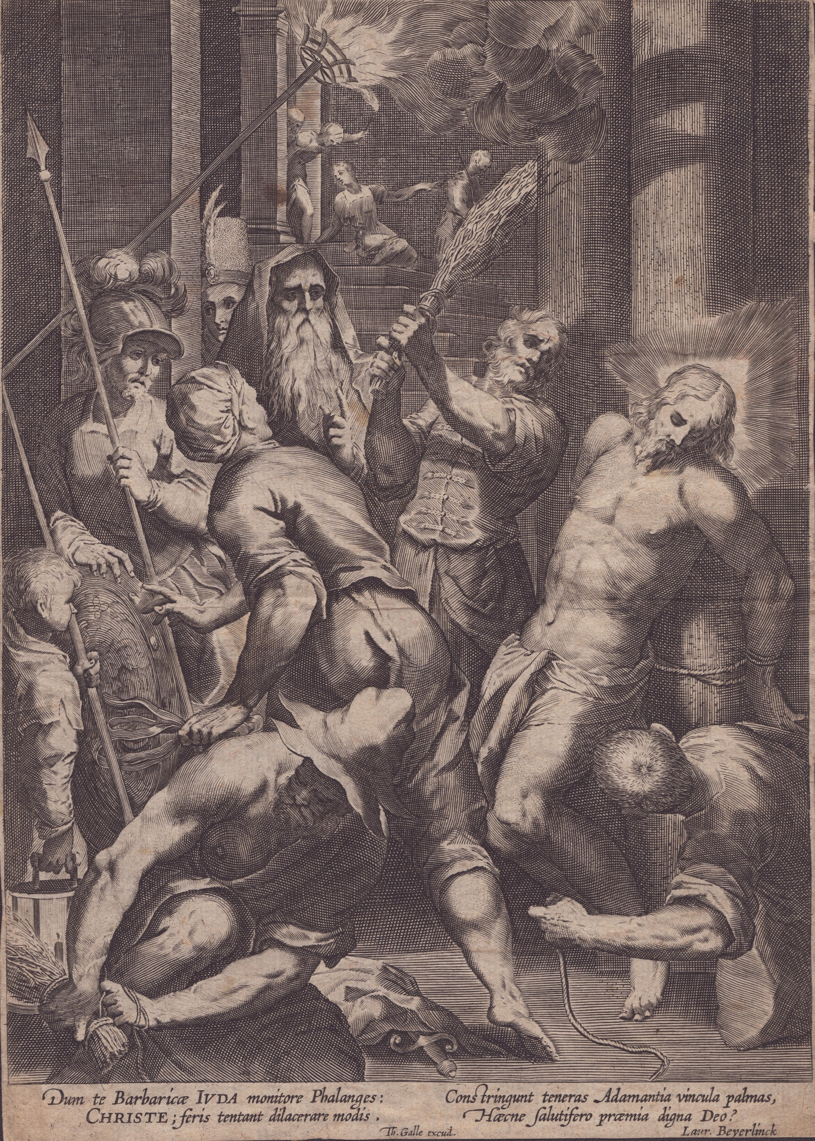 Aegidius Sadeler II | The Flagellation of Christ | MutualArt