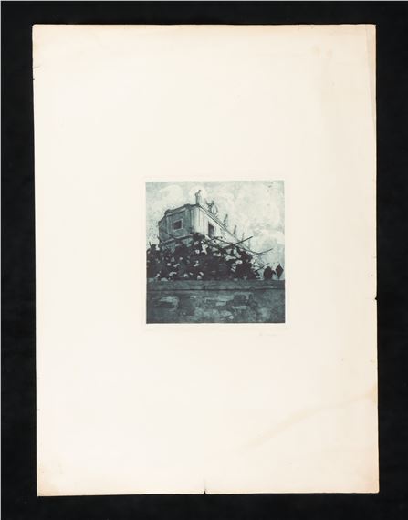 Umberto Prencipe | Roman morning, 1914 (1914) | MutualArt