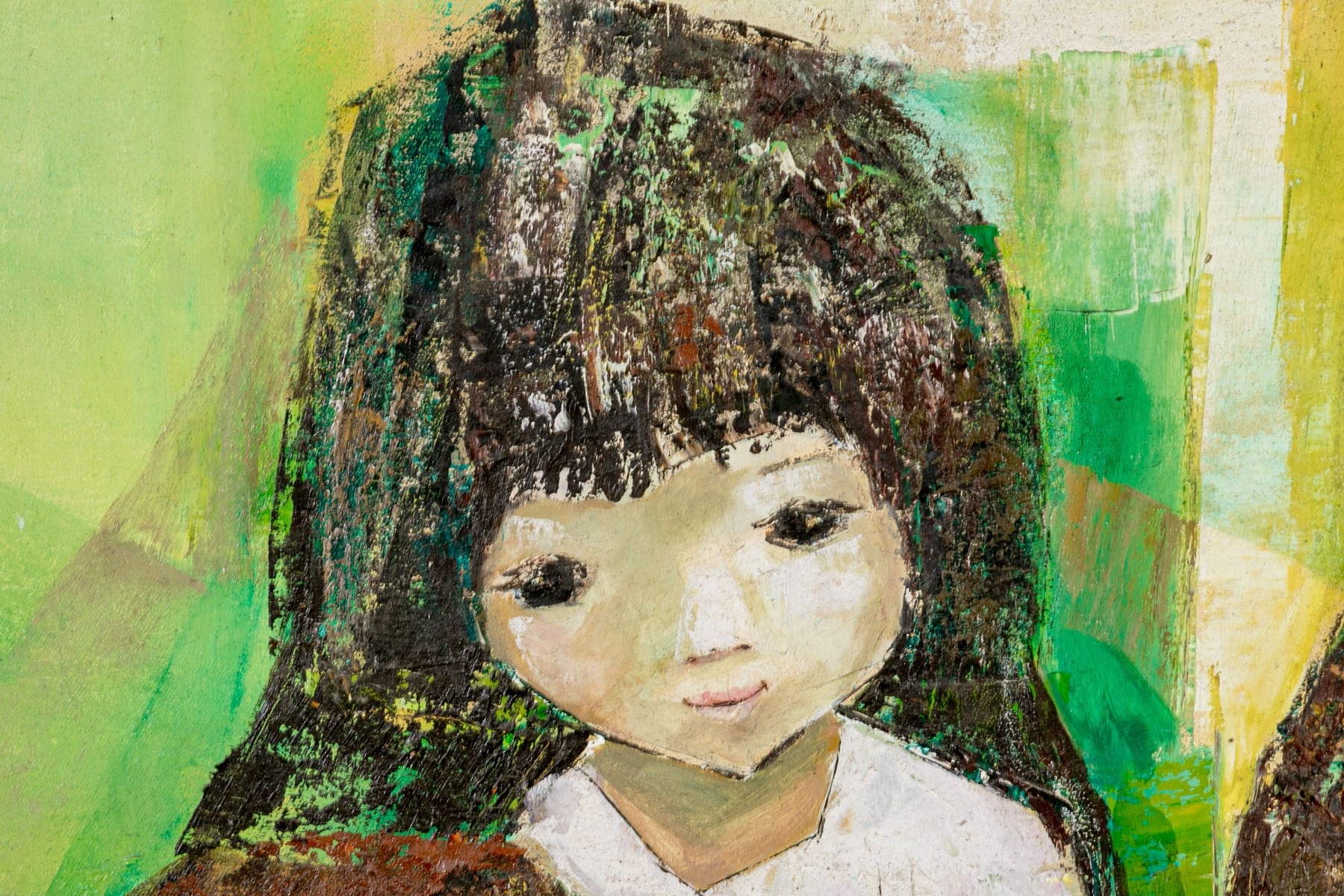 Edith E. Ferullo | HUGE Edith Ferullo (Am. 1928-2008) Oil On Canvas ...