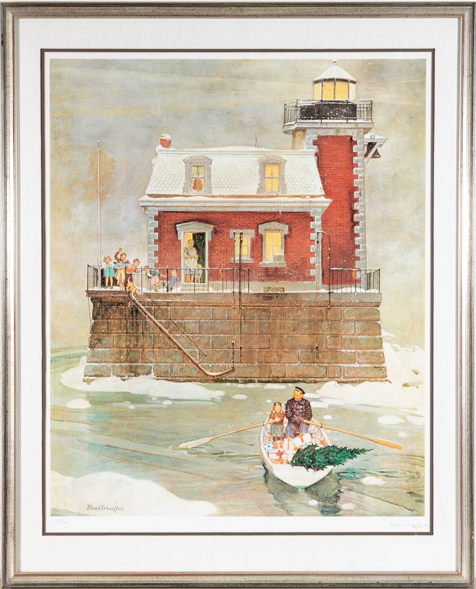 Mead Schaeffer | Gabriel & Mary (The Annunciation), McCall's magazine ...