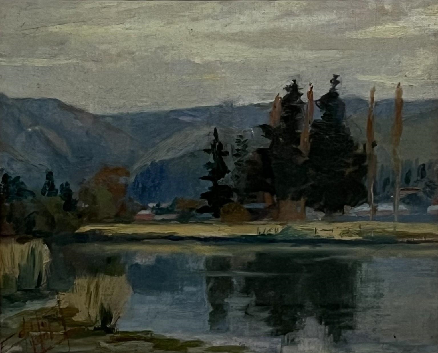 Ernest George Hood | Silverstream, Hutt Valley (1906) | MutualArt