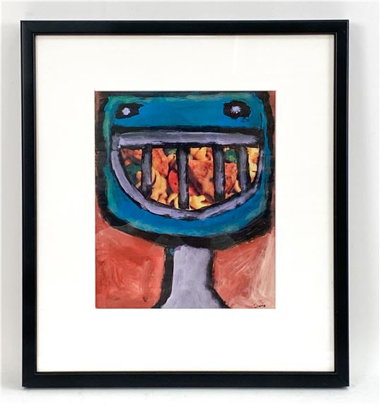 Phil Demise Smith | PHIL DEMISE SMITH (B. 1947) GOUACHE ON PAPER (1974 ...