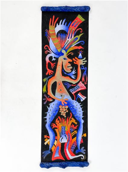 Evelyne Postic | EVELYNE POSTIC, FRENCH (B. 1951) ACRYLIC ON CANVAS ...