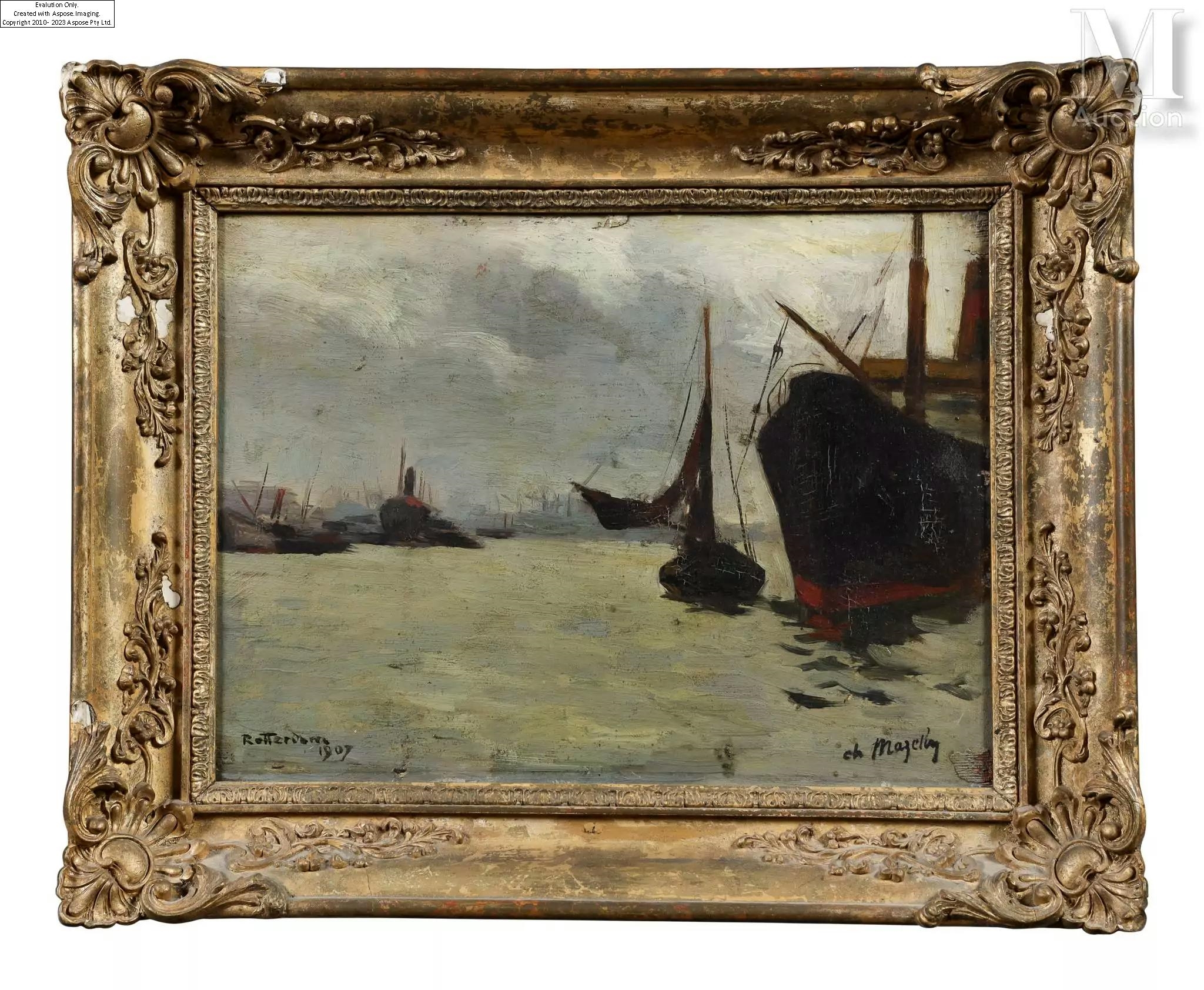 Charles Mazelin | Rotterdam (1907) | MutualArt