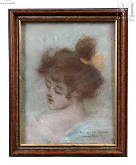 Henri Boutet | Portrait de jeune femme | MutualArt