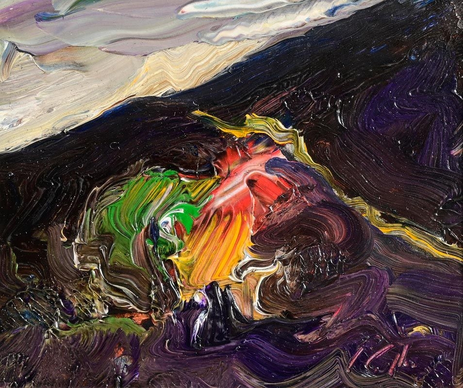 Peter Collis | Mountain and Trees | MutualArt