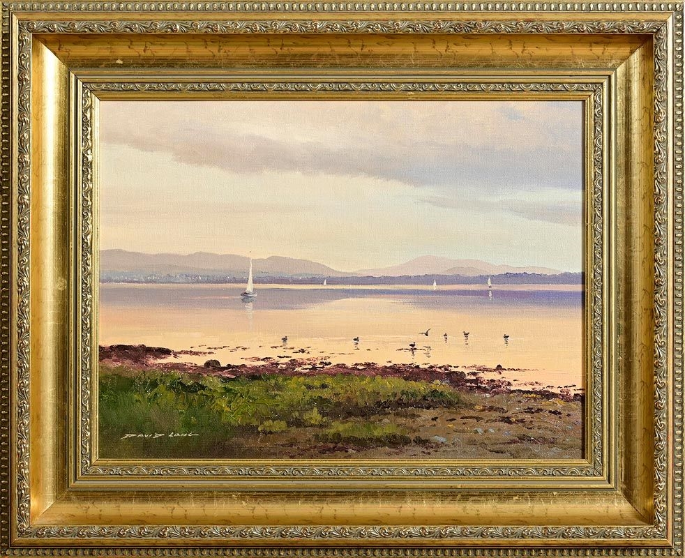 David Long | Sailing in Evening Light | MutualArt