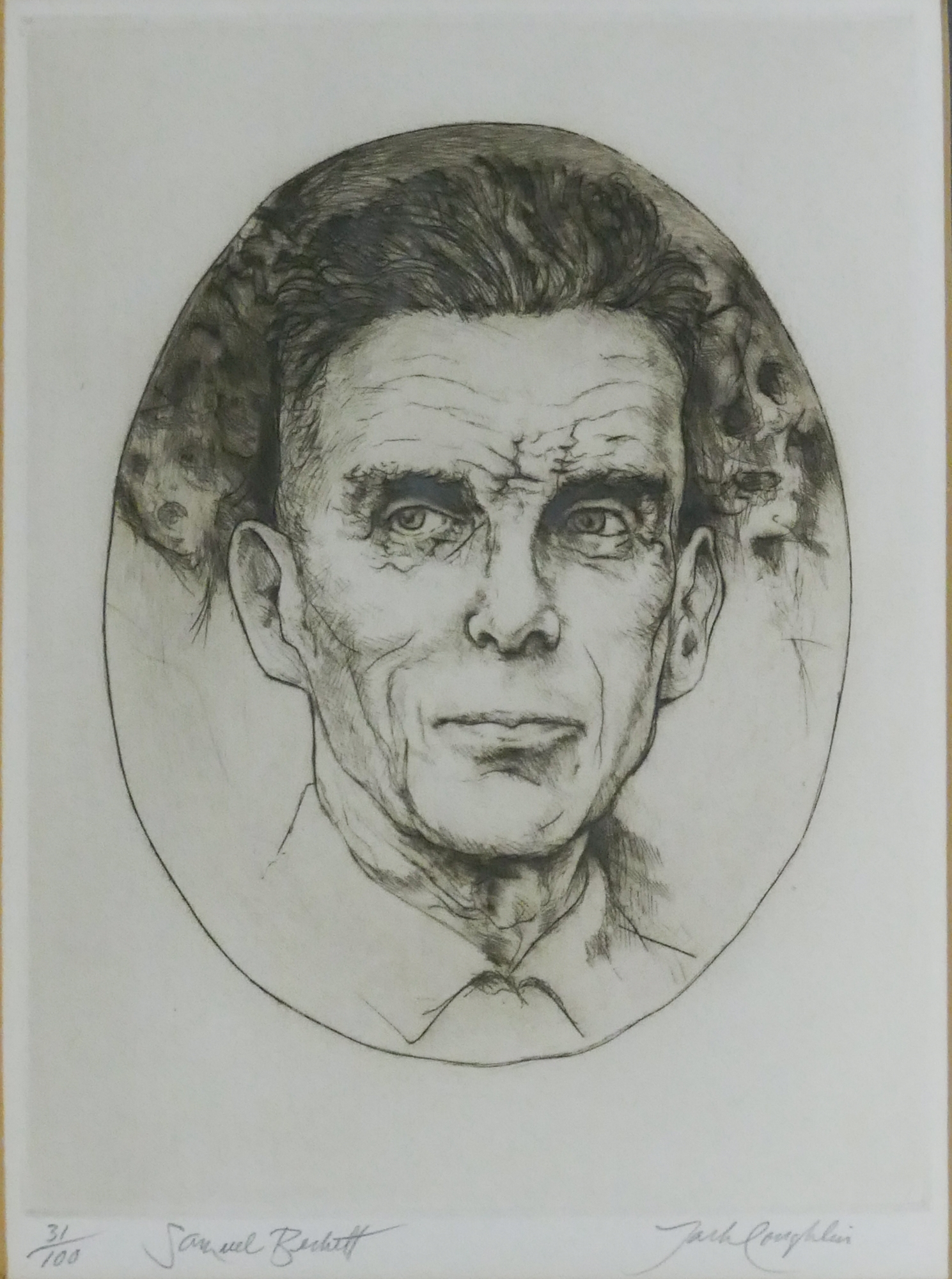 Jack Coughlin | Jack Coughlin ''Small Owl'' Abstract S/N Etching Framed ...