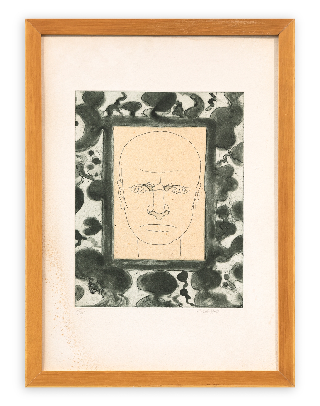 Graham Sutherland | Ritratto di William Blake (1973) | MutualArt