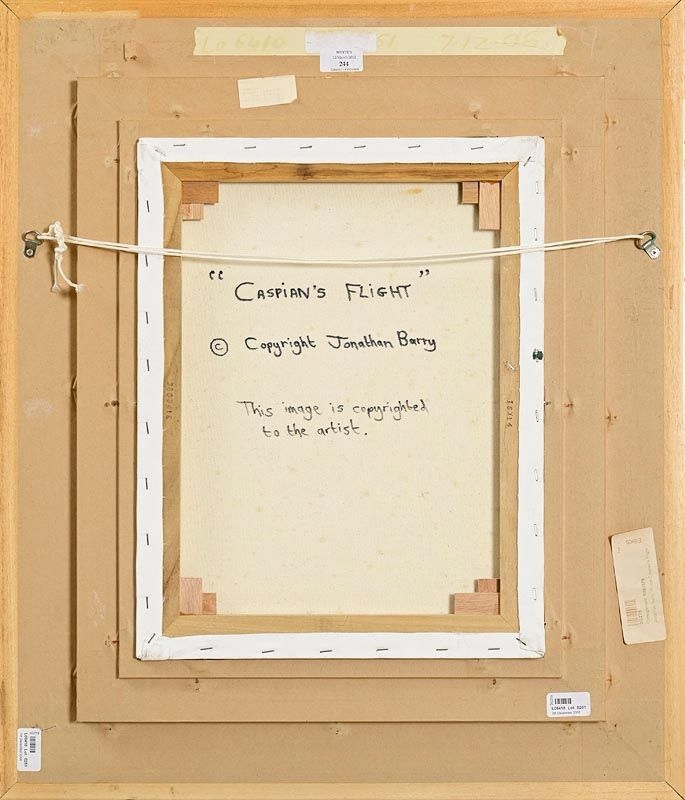Jonathan Barry | Caspian's Flight | MutualArt
