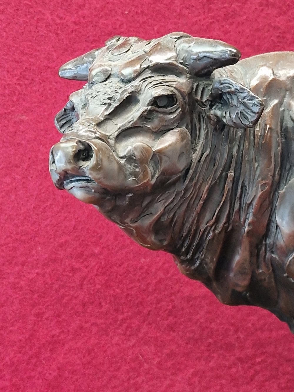 Marshall Mitchell | FIGURE OF A BULL STANDING FOUR SQUARE (1985 ...