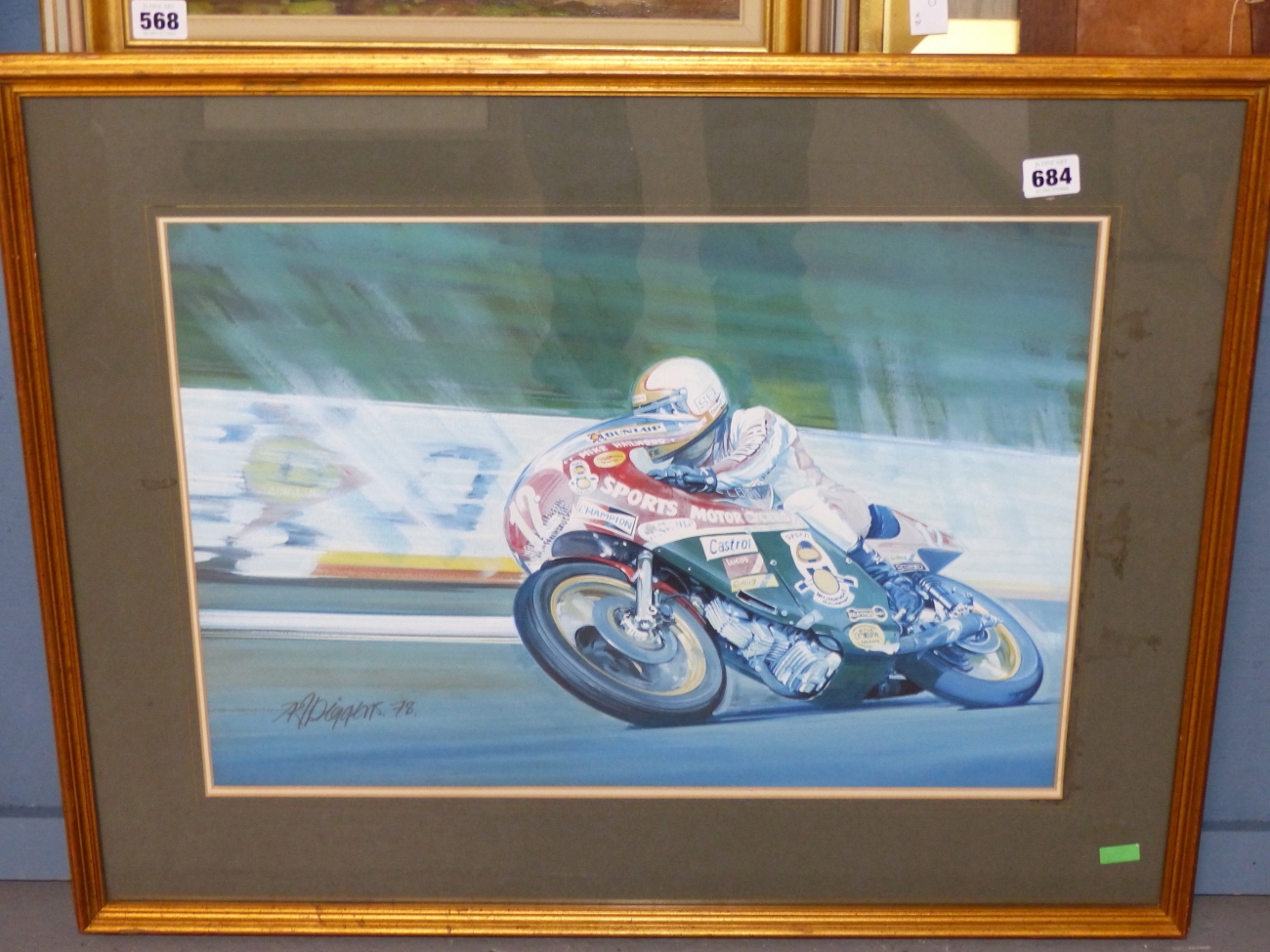 Rodney Diggens | ARR. MIKE HAILWOOD WINNING THE 1978 ISLE OF MAN T.T ...