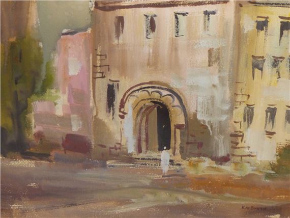 Kay Smith | VIEW OF CONTINENTAL BUILDINGS | MutualArt