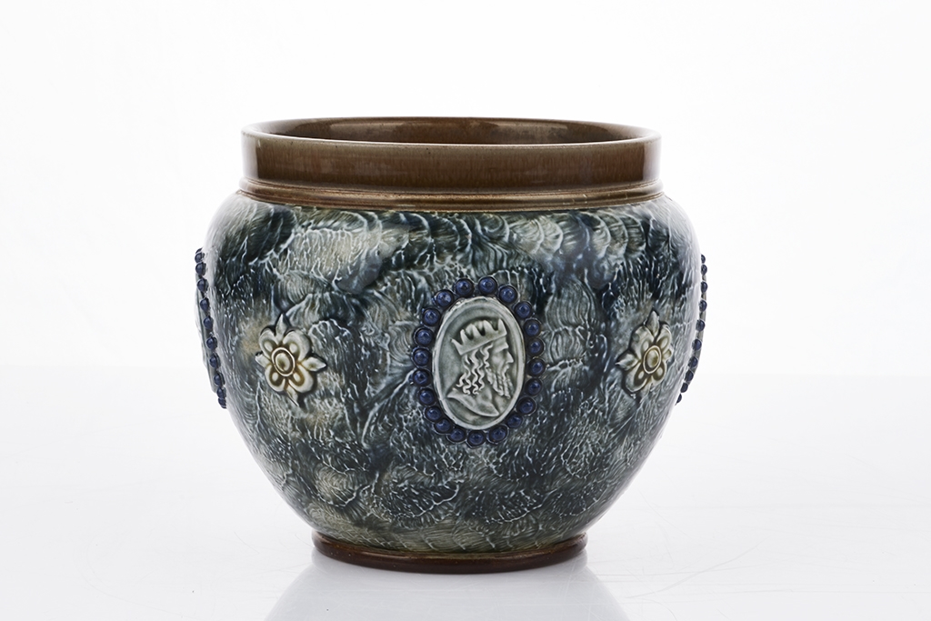 Thomas Stevens | Pottery Jardiniere | MutualArt