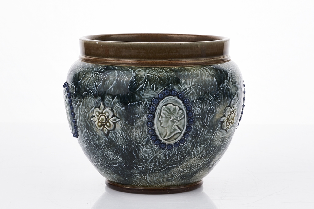 Thomas Stevens | Pottery Jardiniere | MutualArt