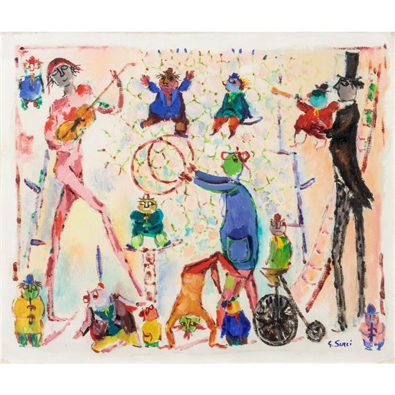 Giuseppe Succi | Saltimbanchi | MutualArt