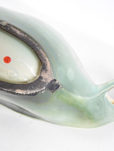 Maxime Fillon | Large glazed ceramic bowl in the form of a stylized ...