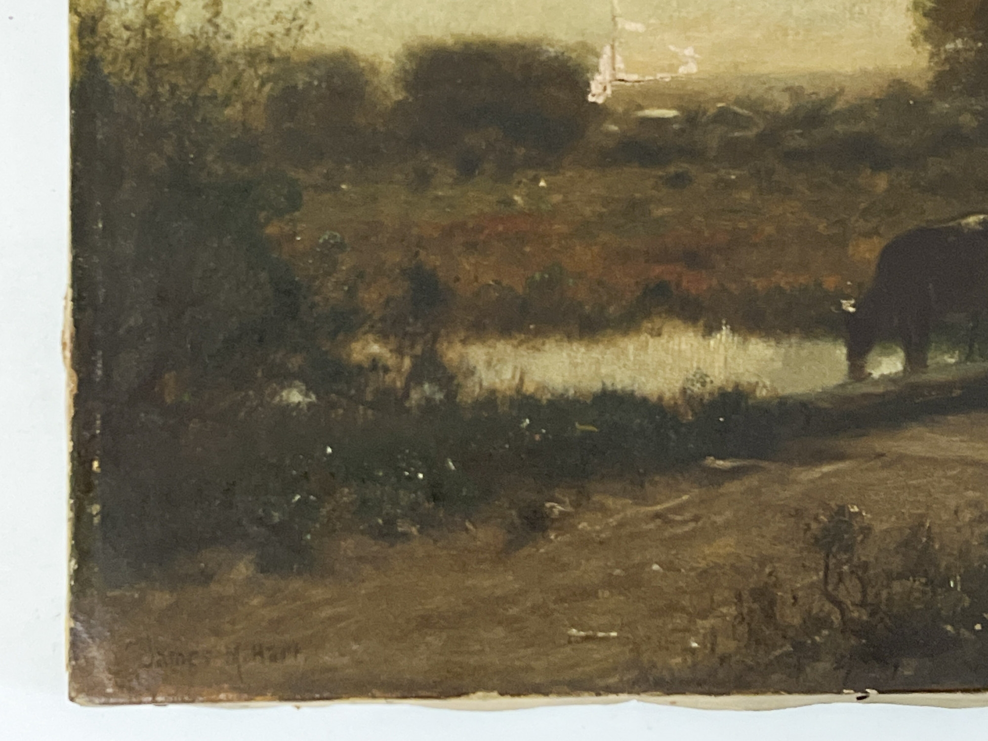James McDougal Hart | Untitled (Landscape with Cows) | MutualArt