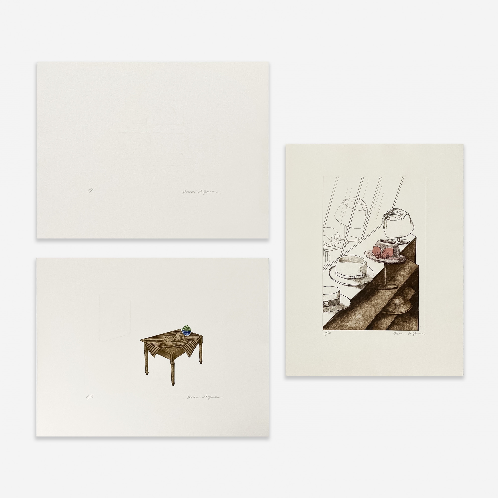 Naomi Siegmann | 3 Prints from Recreación de un Insante | MutualArt