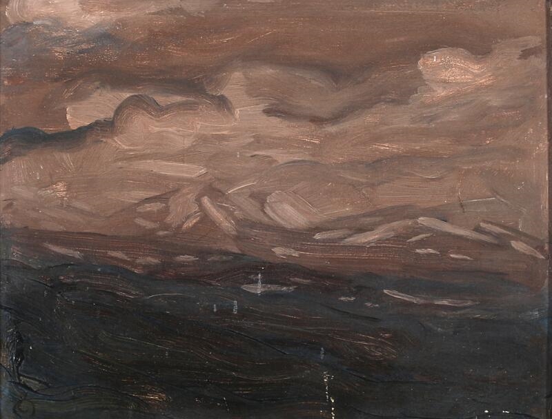 Ejnar August Nielsen | Natstemning | MutualArt