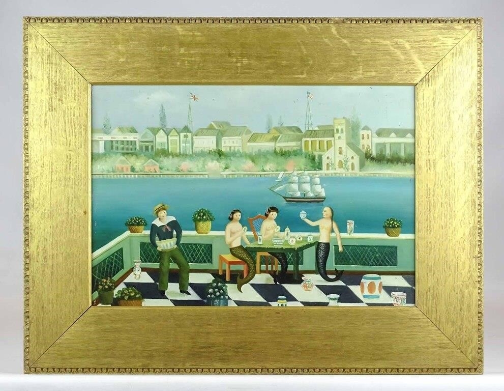 Ralph Eugene Cahoon Jr. | SEASIDE SPARRING | MutualArt