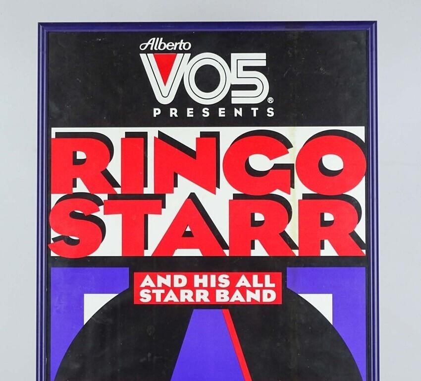 Ringo Starr | Ringo Starr Poster (1992) | MutualArt