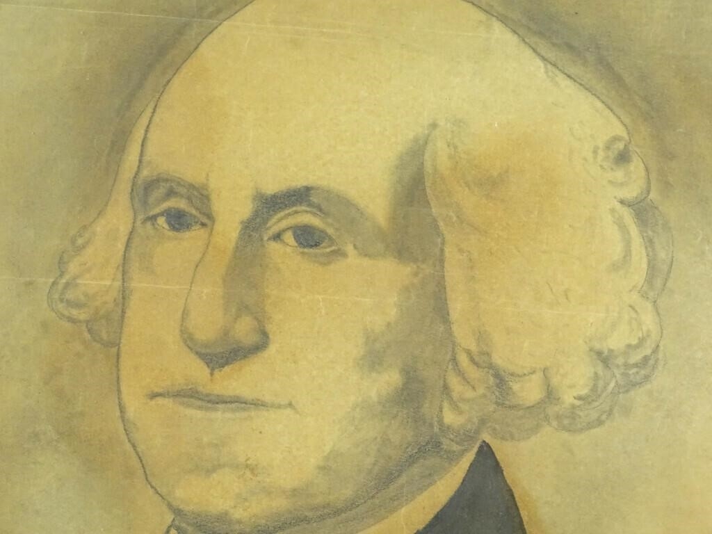 George Washington | Original George Washington Drawing | MutualArt