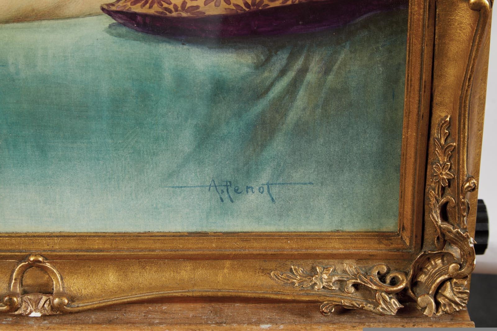 Albert-Joseph Pénot | Modèles nues allongées (1896) | MutualArt