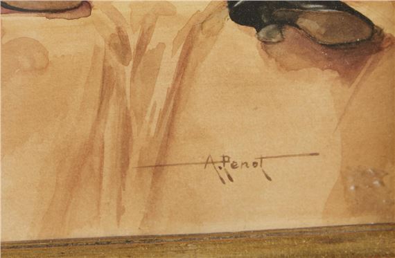 Albert-Joseph Pénot | Modèles nues allongées (1896) | MutualArt