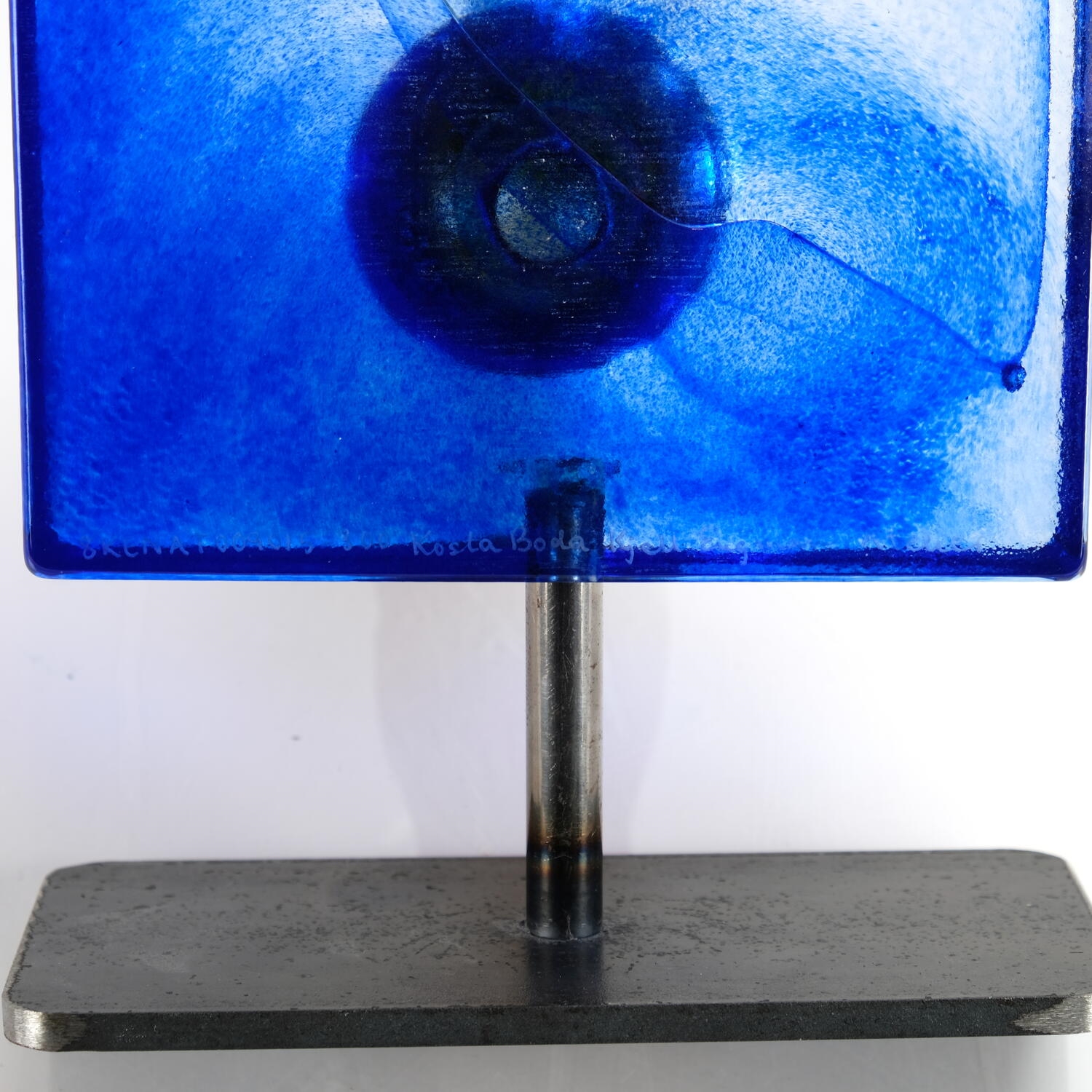 Kjell Engman | Sculpture made of sand cast glass representing a rooster ...