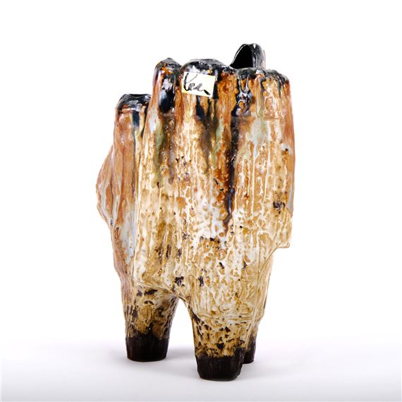 Helmut Friedrich Schäffenacker | Vase made of glazed ceramic | MutualArt