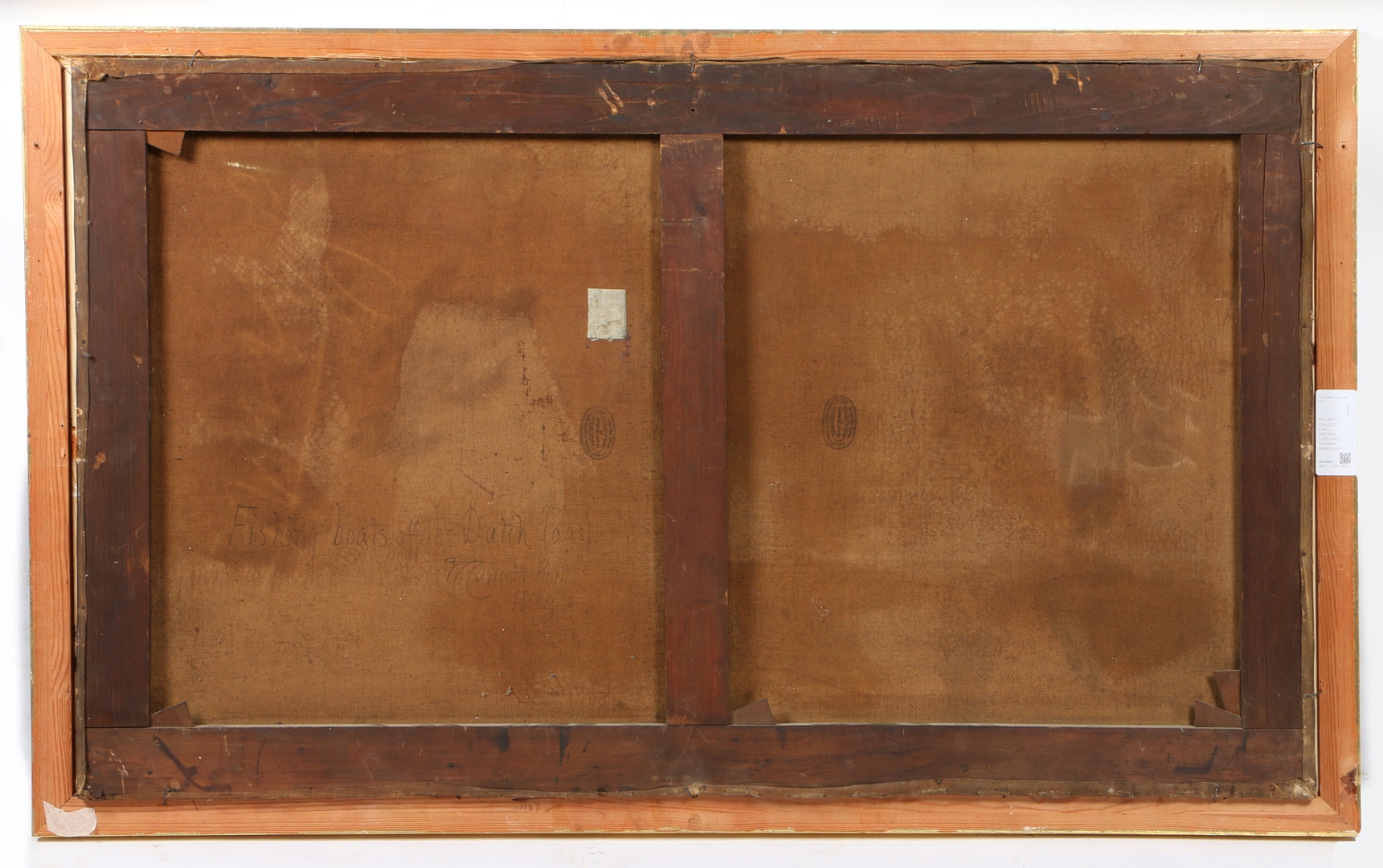 William Calcott Knell | Fishing Boats off the Dutch Coast | MutualArt