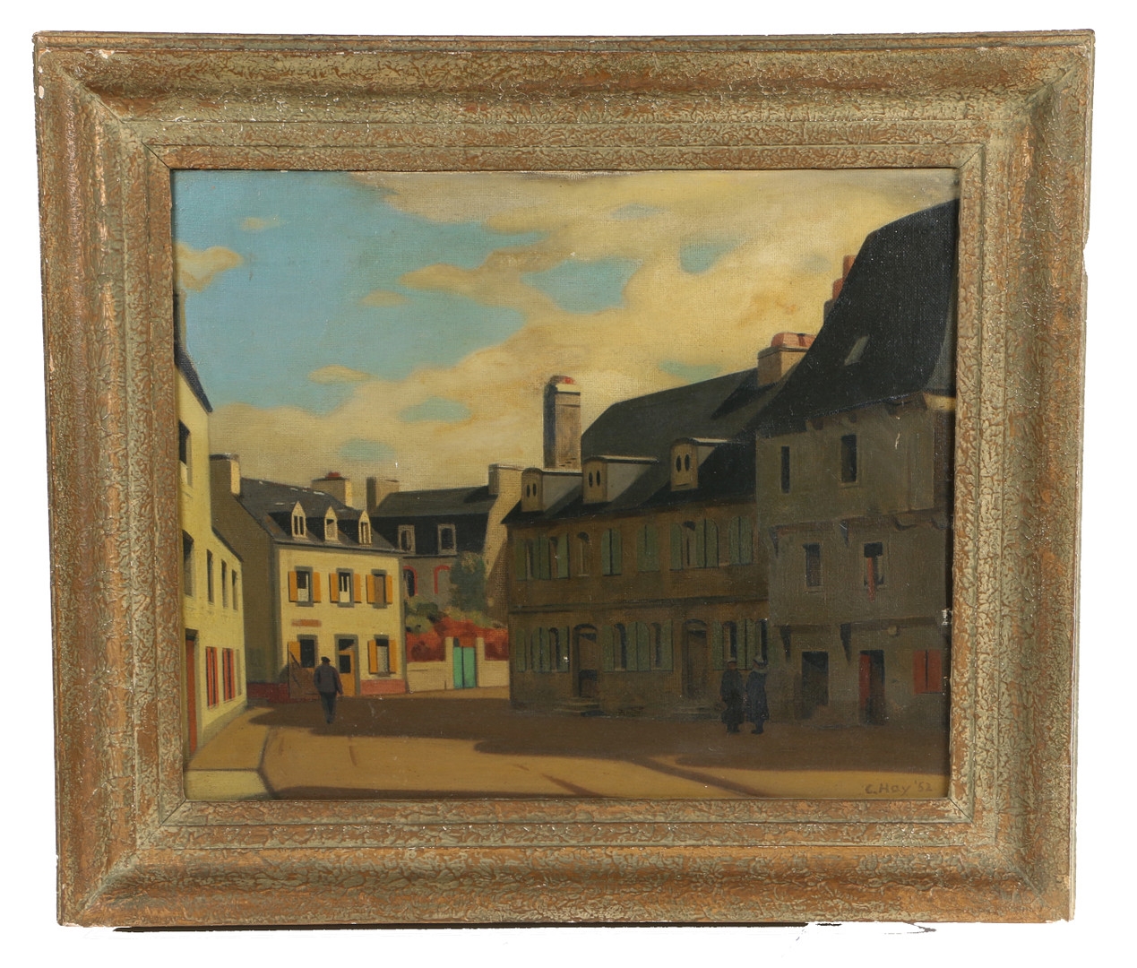 Cecil George Jackson Hay | 1974) FRENCH STREET SCENE WITH FIGURES ...