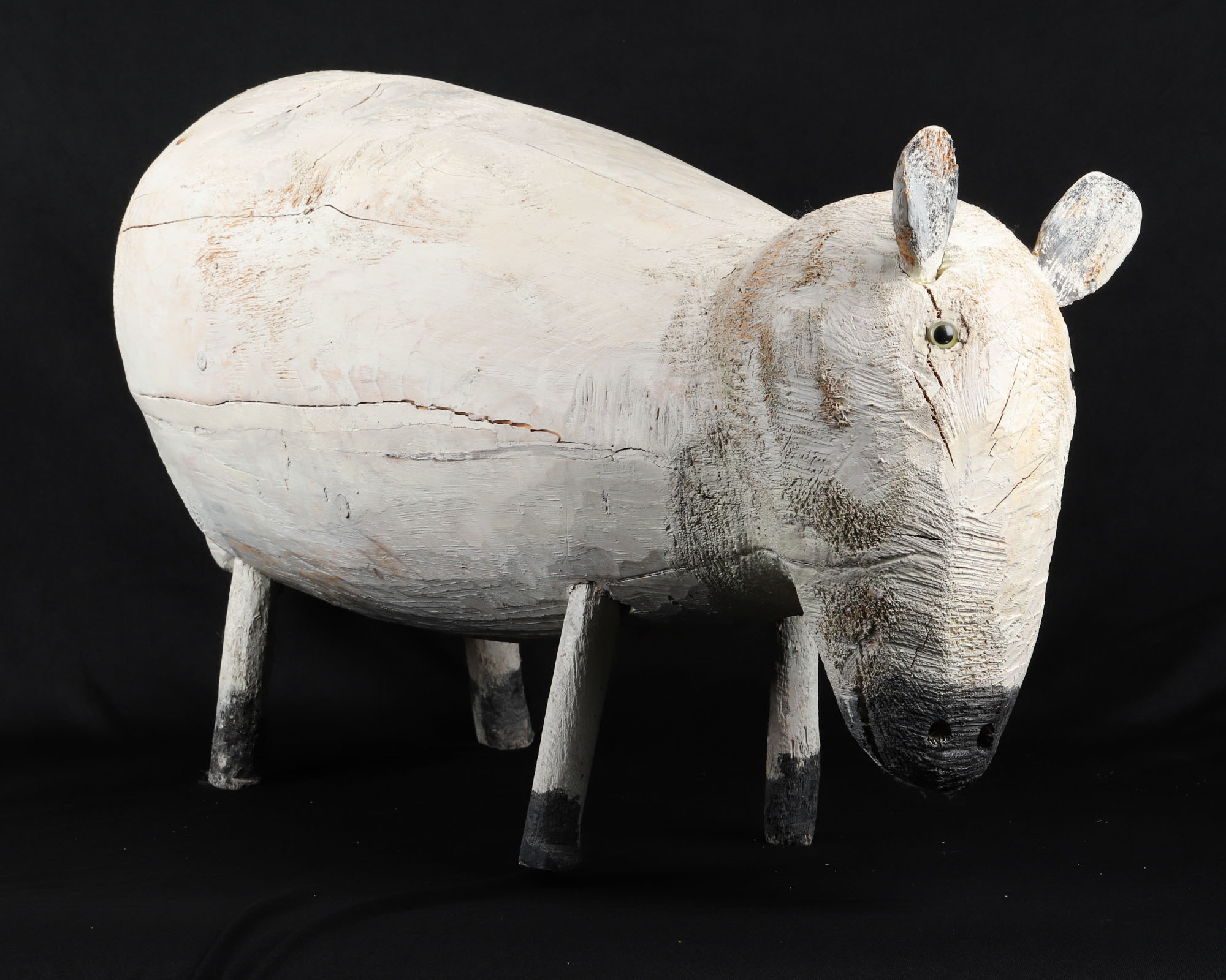 Sid Howard | Large Sheep Carving | MutualArt