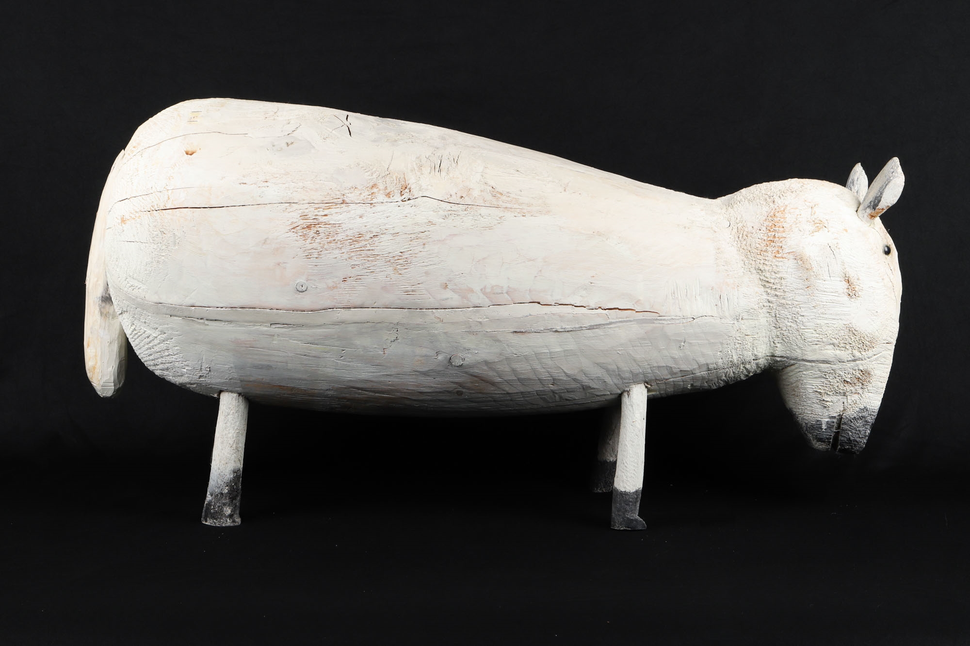 Sid Howard | Large Sheep Carving | MutualArt