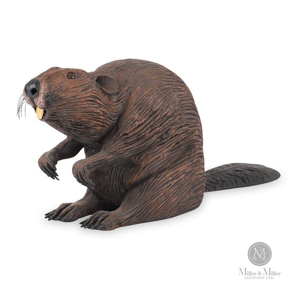 Gordon McCartney | Beaver Carving | MutualArt