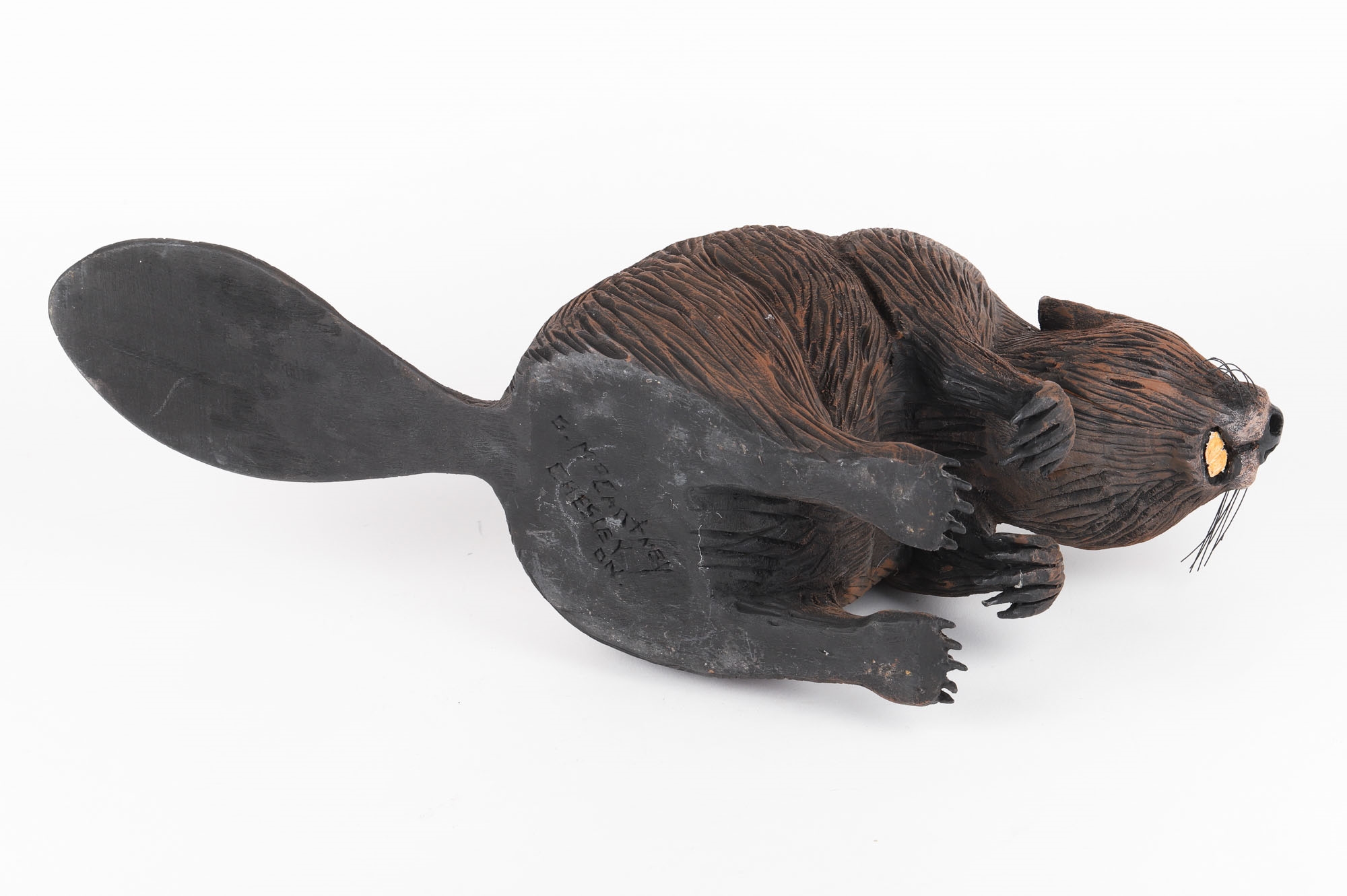 Gordon McCartney | Beaver Carving | MutualArt