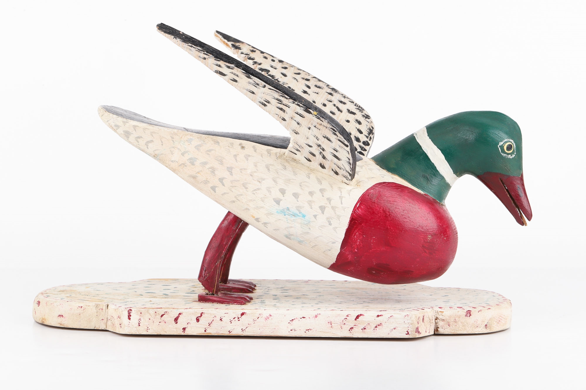 Charlie Atkinson | Stylized Mallard Duck on Stand | MutualArt