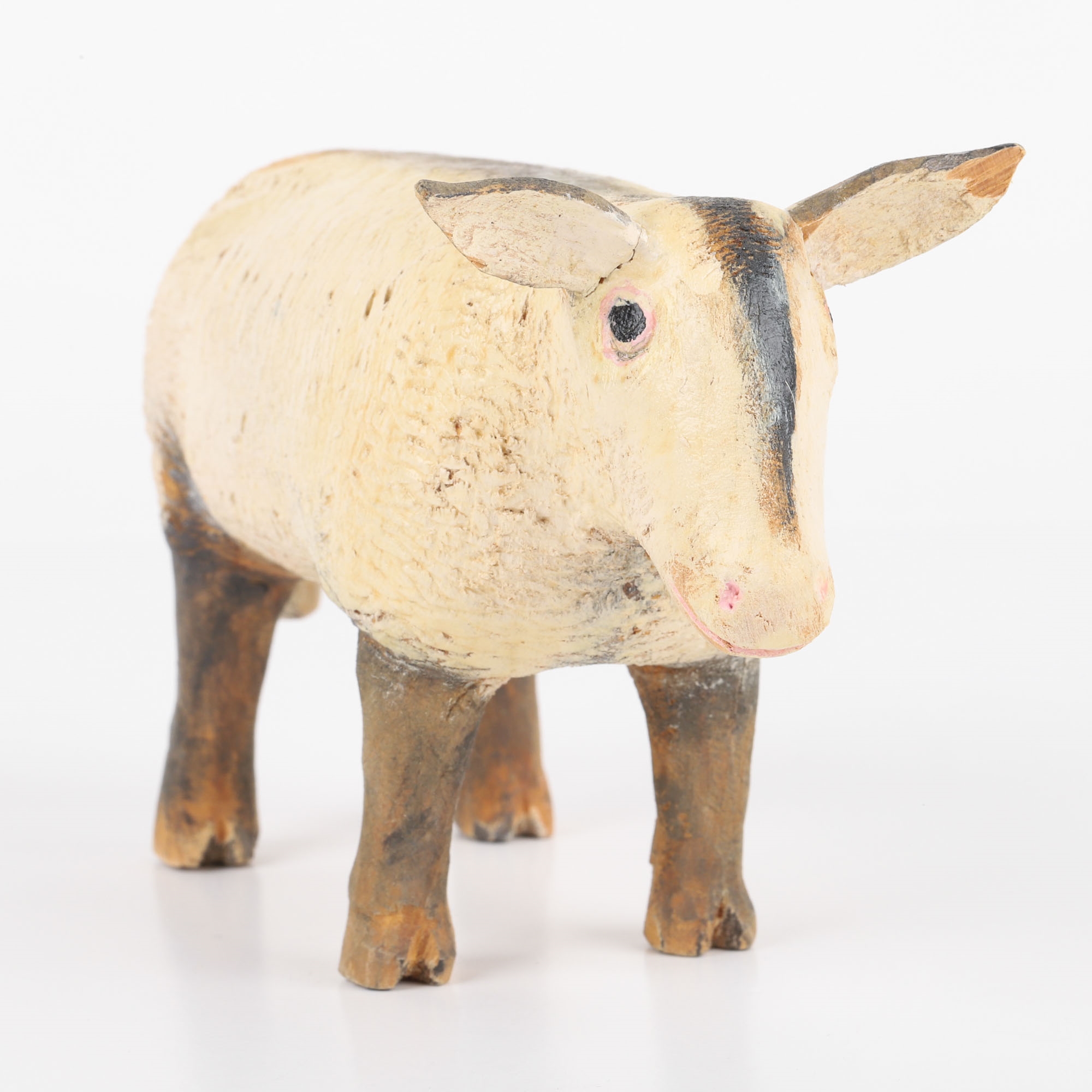 Berchmans Charest | Sheep Carving | MutualArt