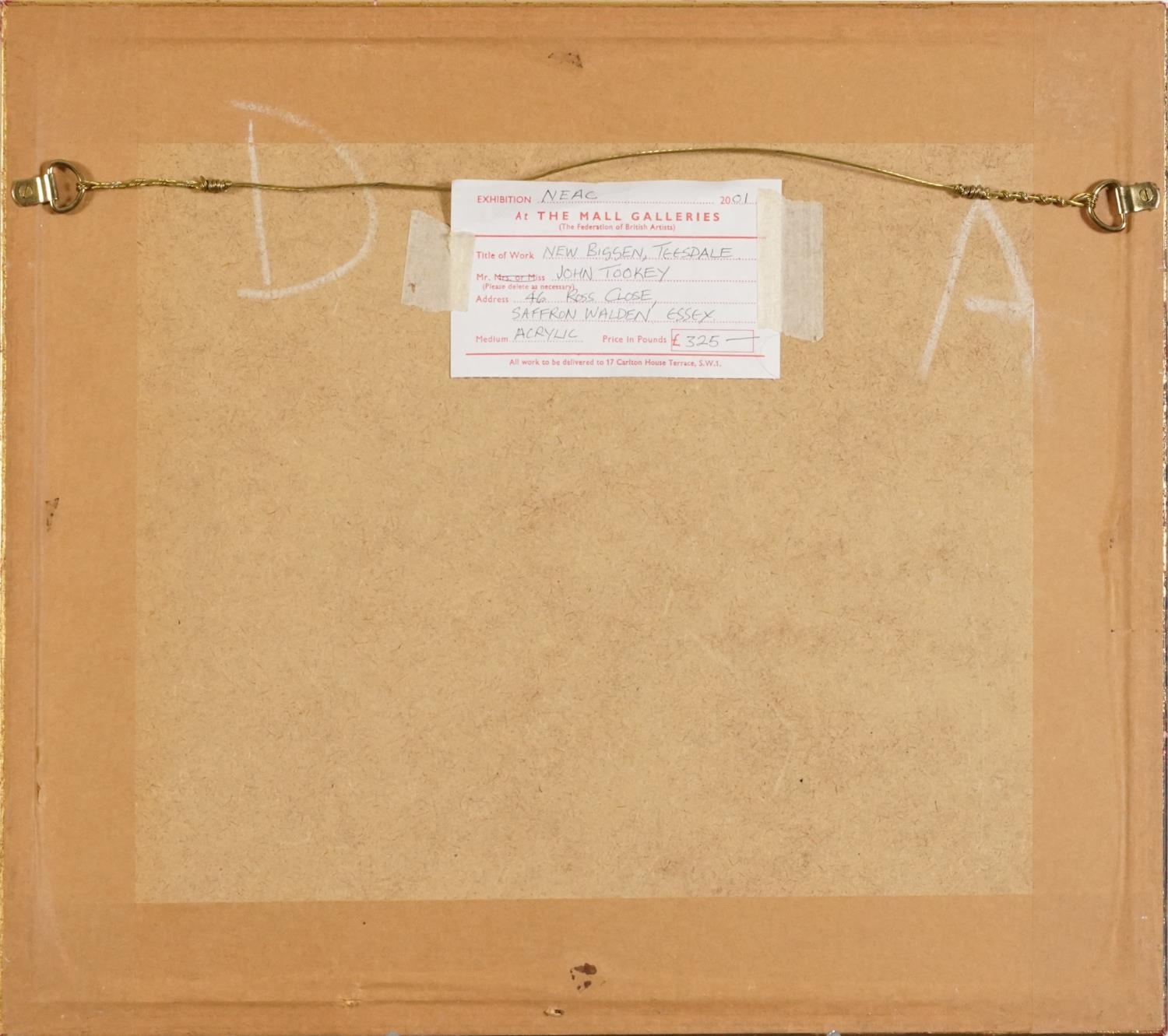 John Tookey | New Biggin | MutualArt