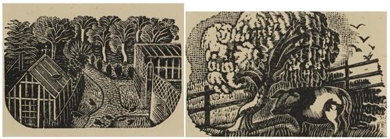 Eric Ravilious | Farming Scenes (1935) | MutualArt