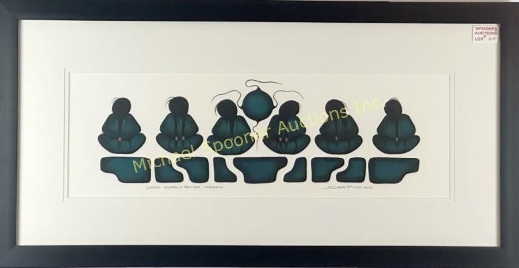 Simone Mcleod | CANADIAN FIRST NATIONS ANISHINAABE (1962-) TITLED ...