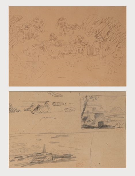 Beaufils Armel Emile Jean | Armel Emile Jean BEAUFILS (1882-1952) Two ...