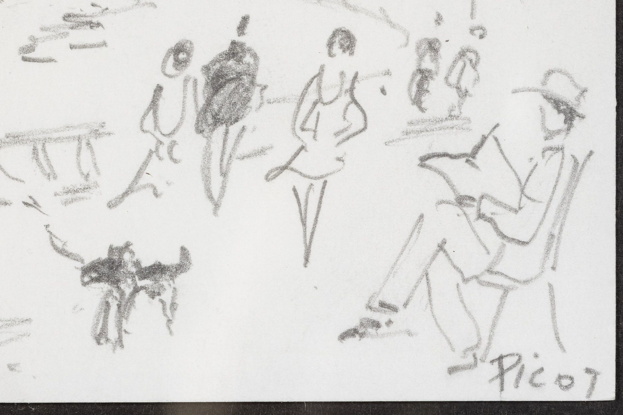 Jean-Claude Picot | Jean-Claude Picot (French, 1933-2020), Beach Scene ...