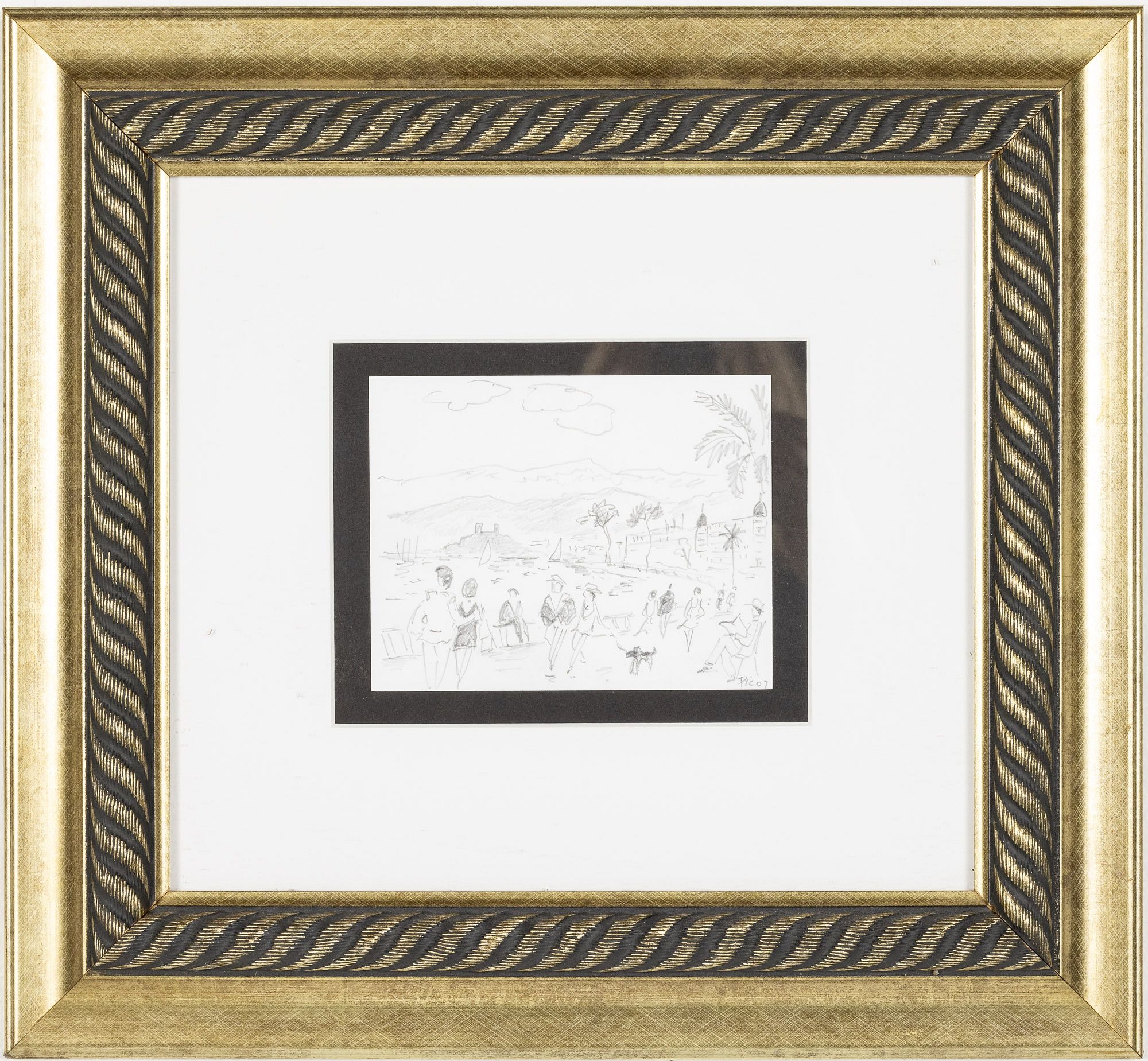 Jean-Claude Picot | Jean-Claude Picot (French, 1933-2020), Beach Scene ...