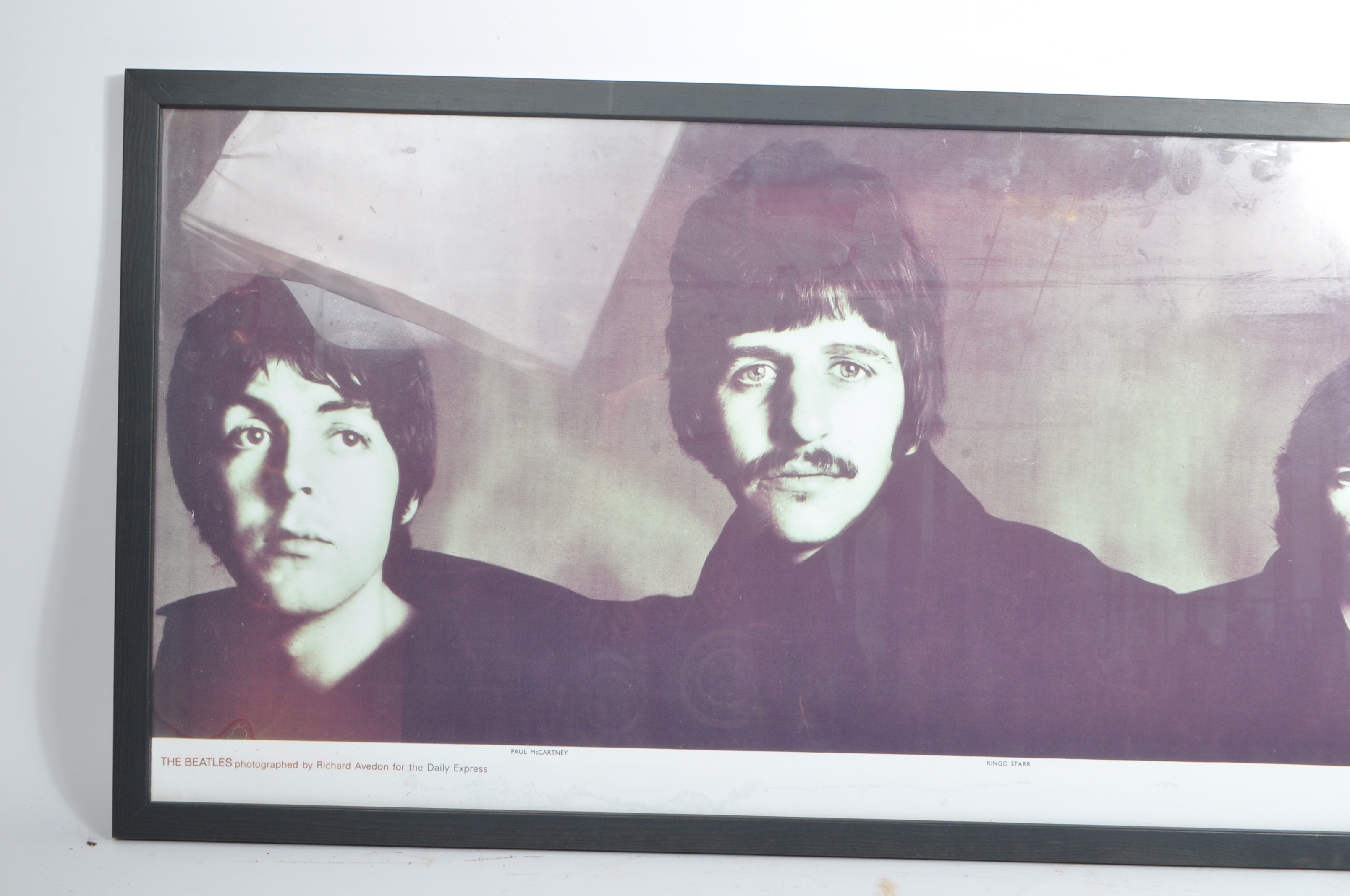 Richard Avedon | 1960S BEATLES BANNER POSTER DESIGNED BY RICHARD AVEDON ...