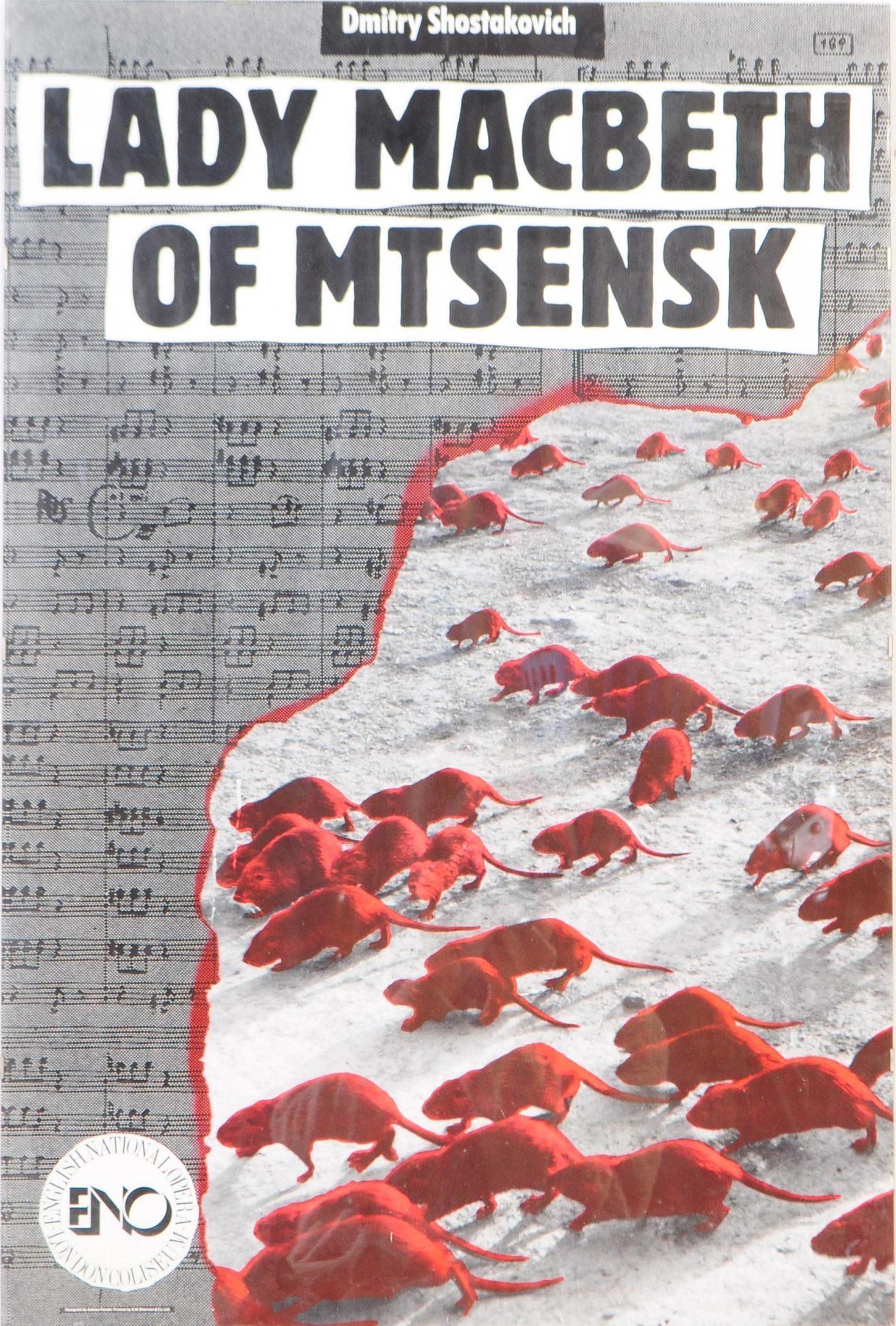 Dmitry Shostakovich | DMITRY SHOSTAKOVICH LADY MACBETH OF MTSENSK OPERA ...