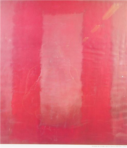 Mark Rothko | 1980S MARK ROTHKO TATE LIVERPOOL GALLERY EXHIBITION ...