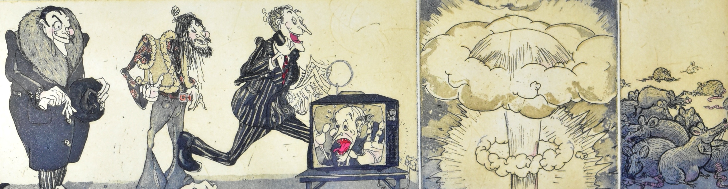 Marie-Fred Dupre | MARIE-FRED DUPRE EVOLUTION ARTIST PROOF ETCHING ...