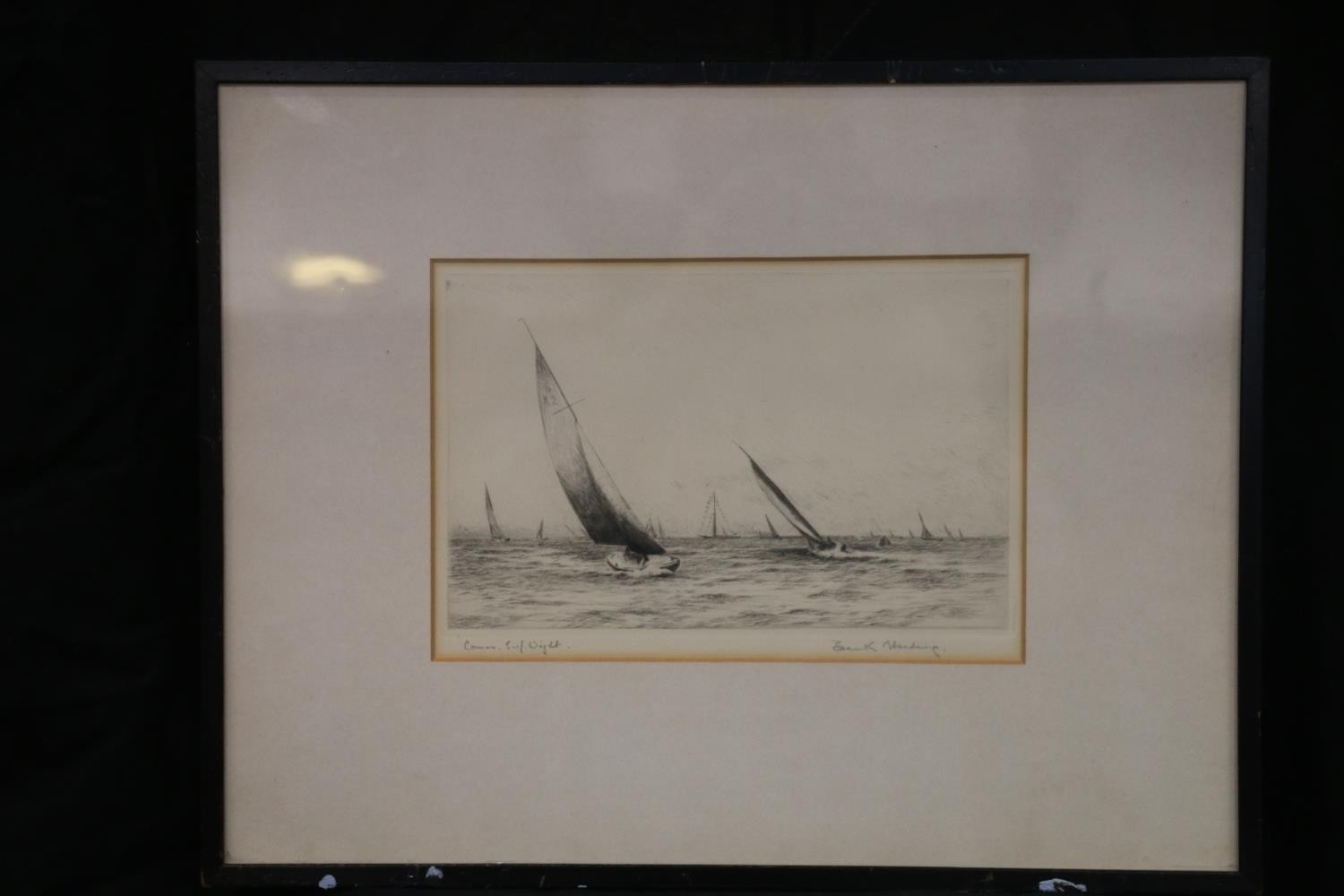 Frank Harding | sailing boats Cowes Isle of Wight | MutualArt